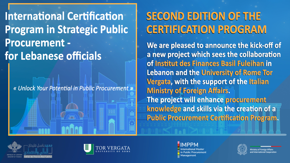 Public Procurement Management International Master